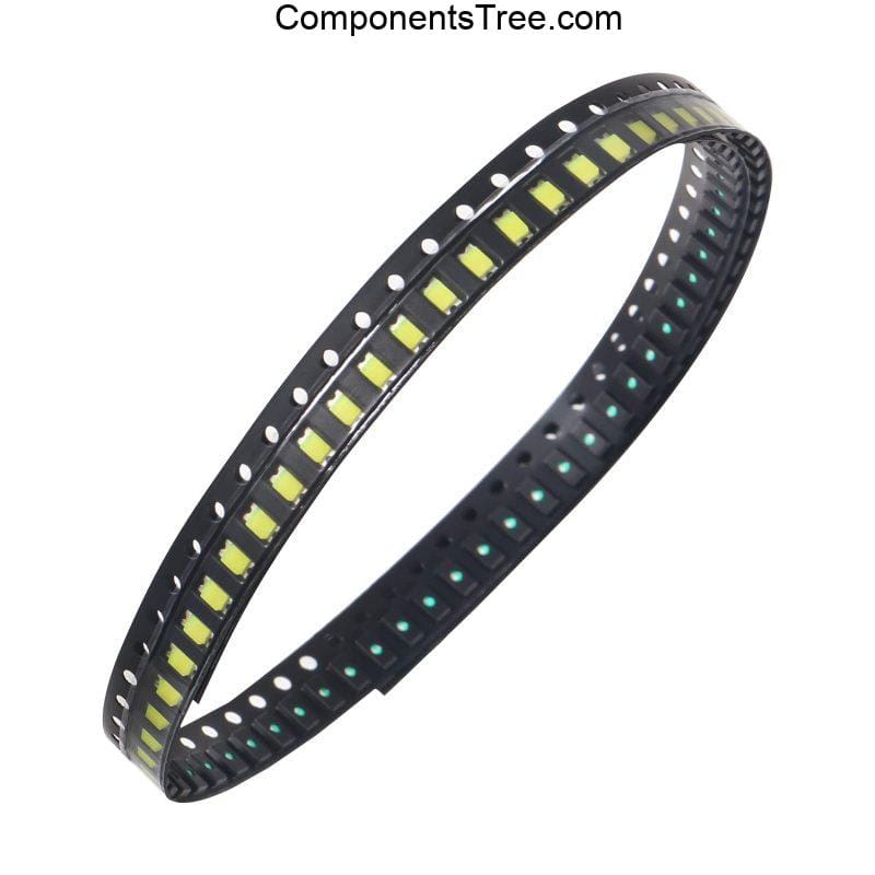 Yellow LED - 1206 SMD Package - 10 Pieces Pack - ComponentsTree.com