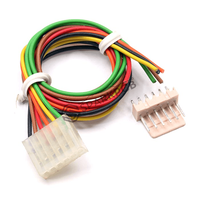 6 Pin RMC – Polarized Header Male-Female Pair With Wire/Cable ...