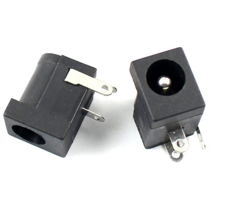 DC Power Jack Female Connector PCB Mount - ComponentsTree.com