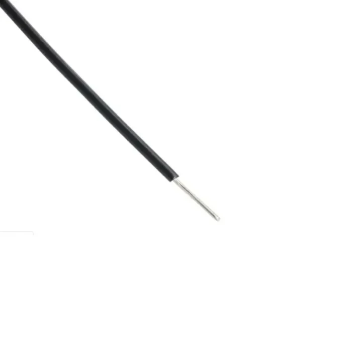 Single Strand Hookup Wire 26 AWG – 1 Meter Black Insulated Electrical ...