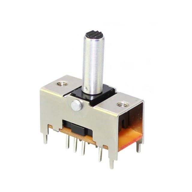 DPDT Center Off Rocker Toggle Switch - Spring Action- PCB Mount ...