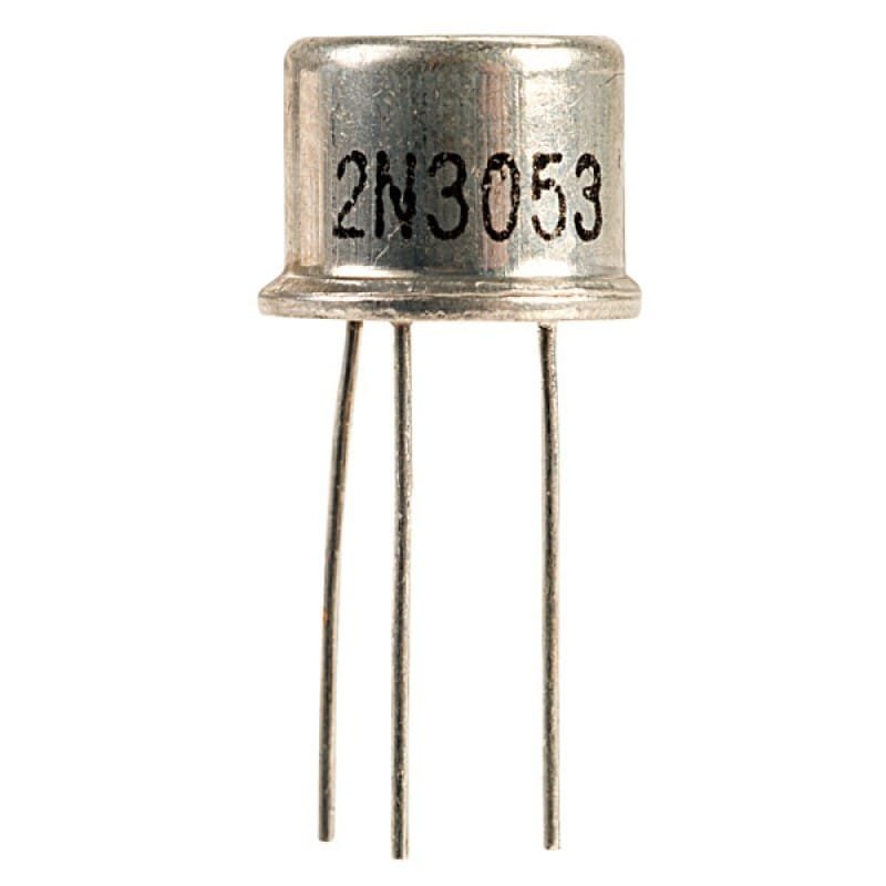 2N3053 NPN Silicon Planar Transistor 40V 700mA TO-39 Metal Package ...