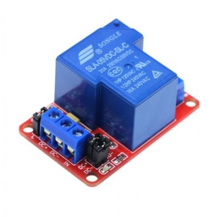 1 Channel 24V Relay Module with Optocoupler Isolation | 10A High Power ...