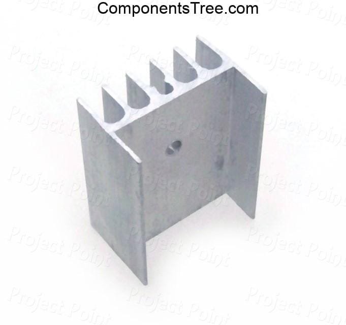 Heat Sink PI48 20mm for TO-220 Package - ComponentsTree.com
