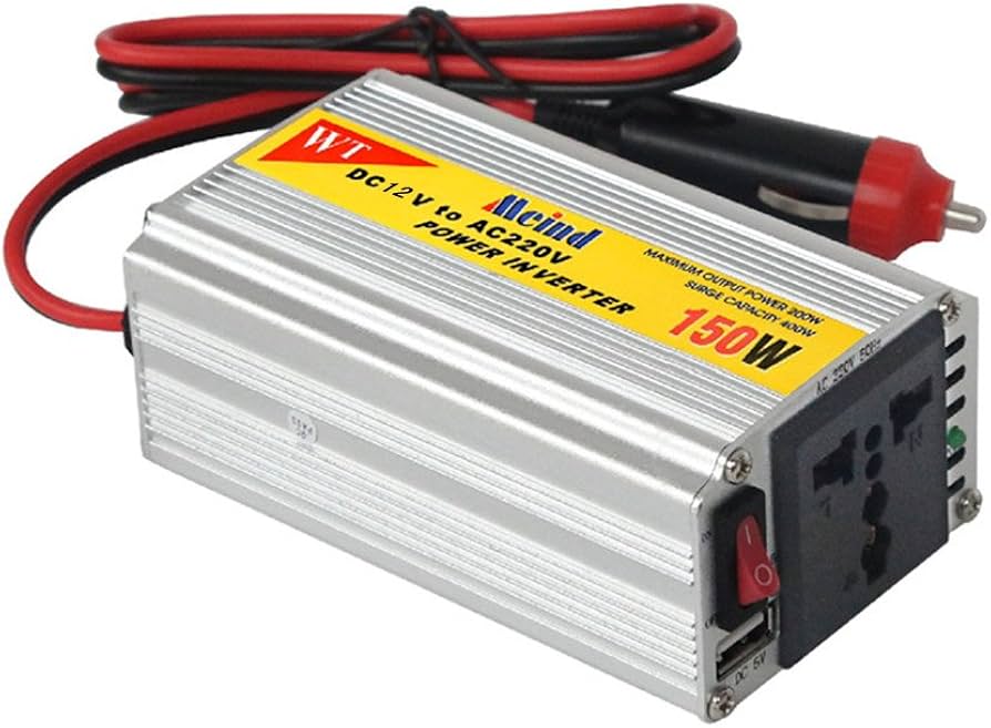 150W Inverter With DC 12V To AC 220V - ComponentsTree.com