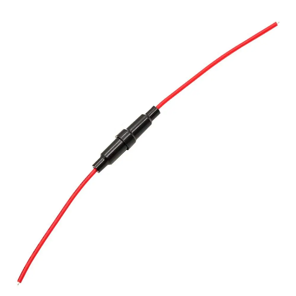 Inline Hanging Fuse Holder for 5x20mm fuse (Pack of 2) - ComponentsTree.com