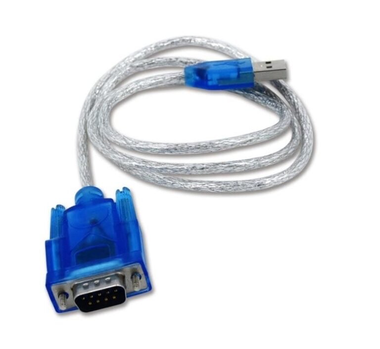 USB To RS232 Serial Port Adapter 9 Pin (DB9 Male) Serial Cable ...