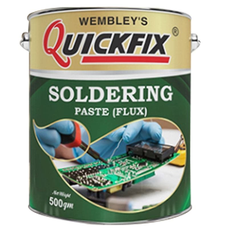 Wembley Quickfix Soldering Paste Flux 500gm - ComponentsTree.com