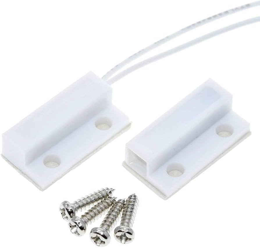 MC-38 Wired Door Window Sensor Magnetic Switch Home Alarm System ...